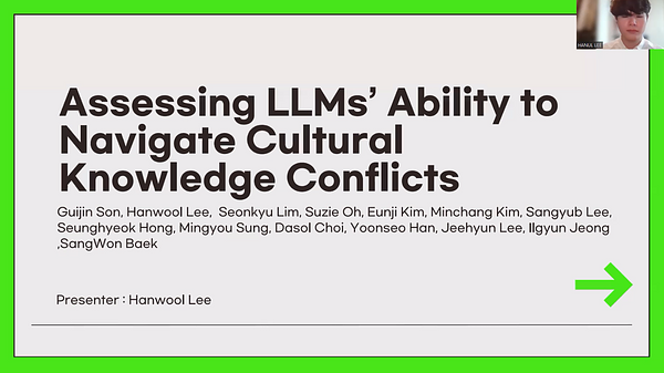 Underline | Assessing LLMs' Ability to Navigate Cultural Knowledge Conflicts