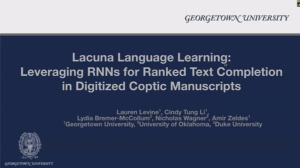 Lacuna Language Learning: Leveraging RNNs for Ranked Text Completion in ...