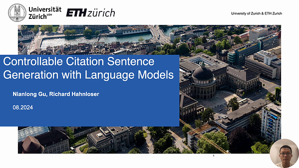 Controllable Citation Sentence Generation With Language Models Underline