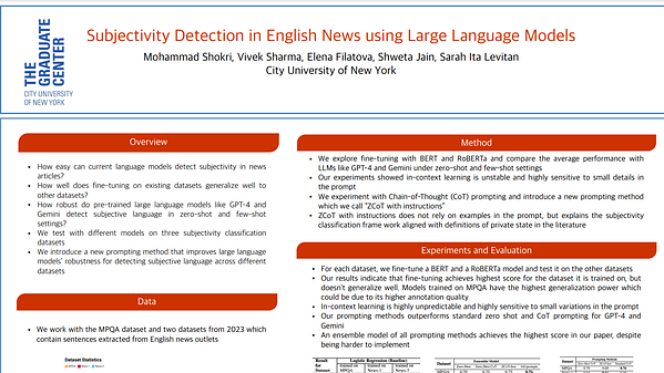 Subjectivity Detection in English News using Large Language Models ...