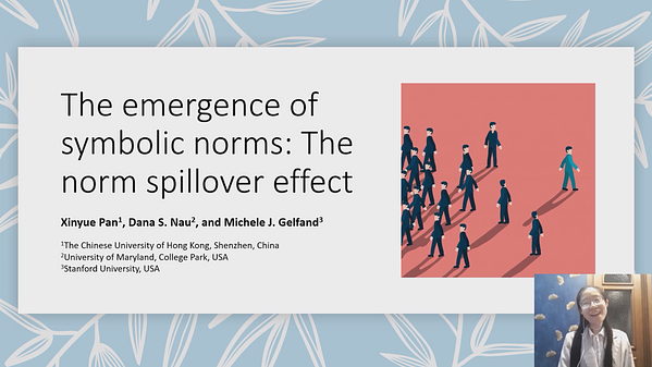 Underline | RECORDING - The emergence of symbolic norms: The norm ...