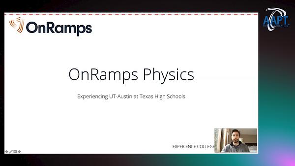 OnRamps Physics: Experiencing UT-Austin at Texas High Schools | Underline