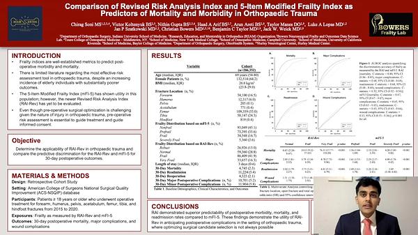 Comparison of Revised Risk Analysis Index and 5-Item Modified Frailty ...