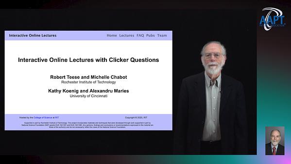 Underline | Interactive Online Lectures with Clicker Questions