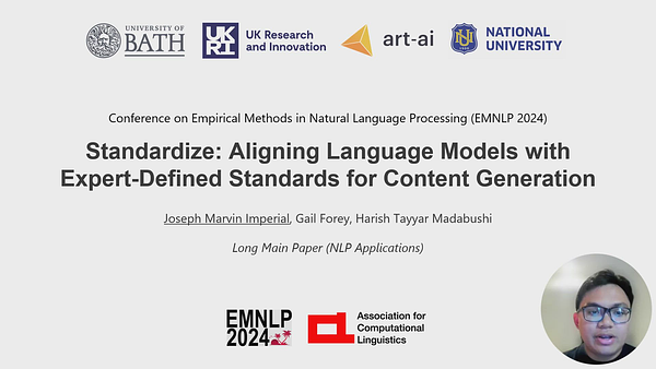 Standardize: Aligning Language Models with Expert-Defined Standards for Content Generation ...