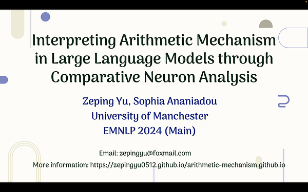 Interpreting Arithmetic Mechanism in Large Language Models through ...