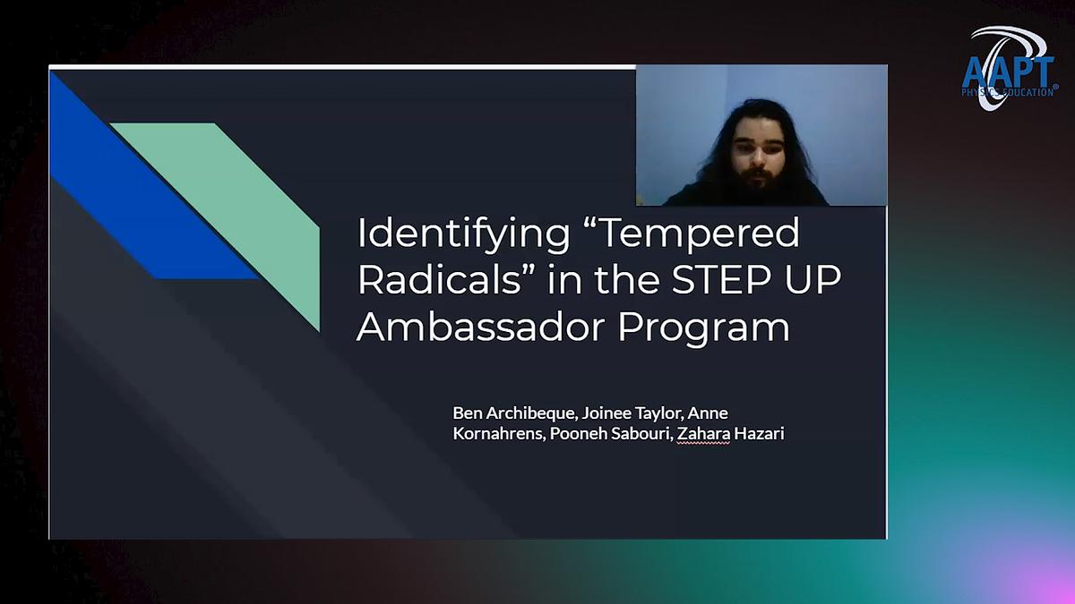 Underline | Identifying “Tempered Radicals” in the STEP UP Ambassador ...