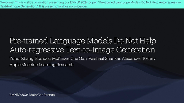 Pre Trained Language Models Do Not Help Auto Regressive Text To Image Generation Underline