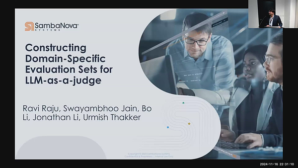 Constructing Domain-Specific Evaluation Sets for LLM-as-a-judge | Underline