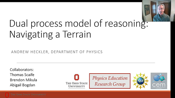 Dual Process Model of Reasoning: Navigating a Terrain | Underline