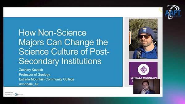 How Non-Science Majors Can Change Science Culture of Post-Secondary ...