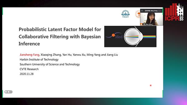 Underline | Probabilistic Latent Factor Model for Collaborative Filtering with Bayesian Inference