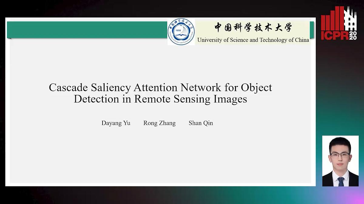 Underline | Cascade Saliency Attention Network for Object Detection in Remote Sensing Images