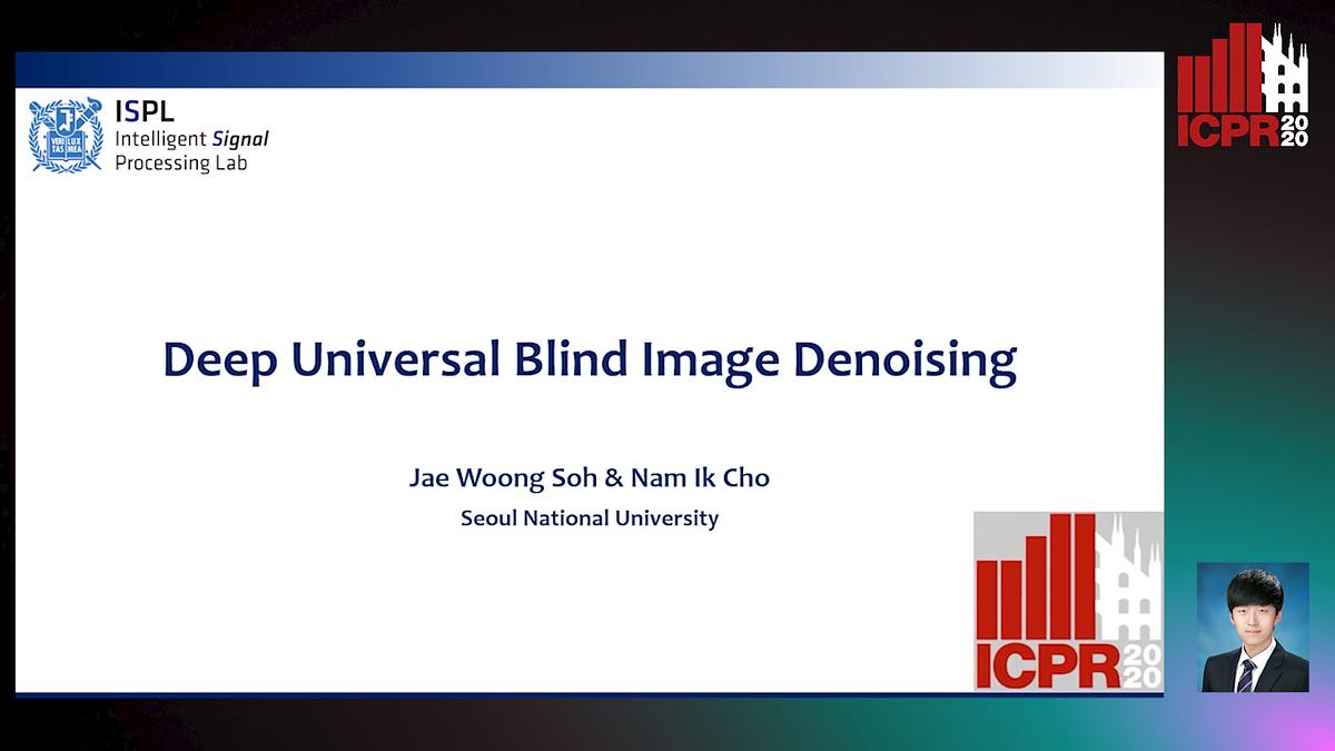 Underline | Deep Universal Blind Image Denoising