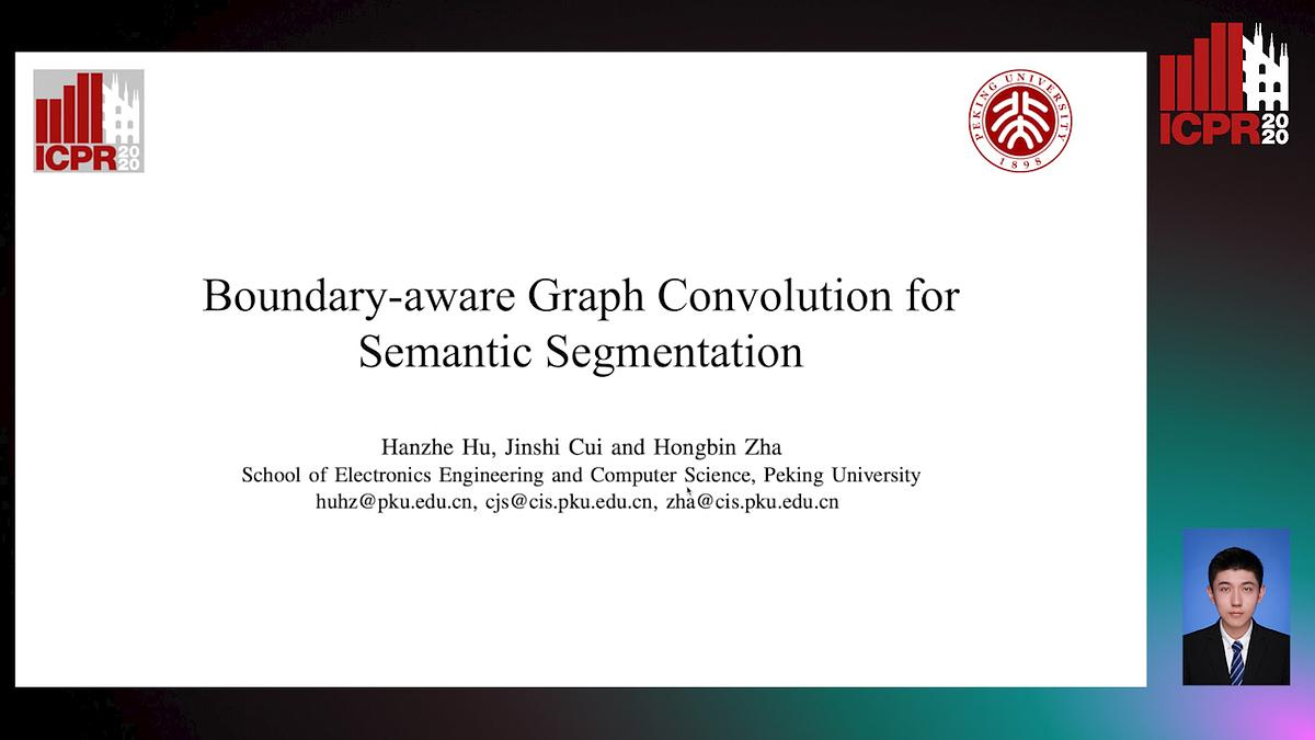 Underline Boundary Aware Graph Convolution For Semantic Segmentation