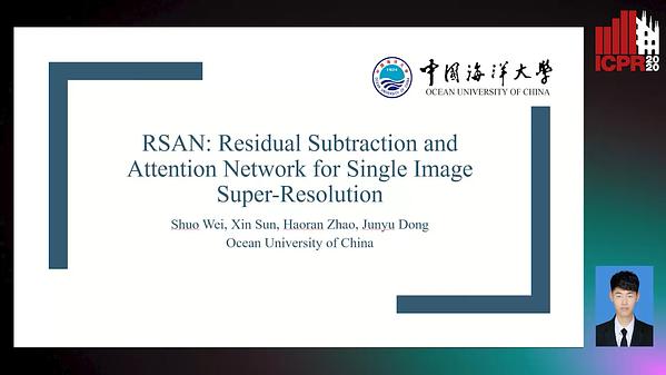 Underline | RSAN: Residual Subtraction and Attention Network for Single ...