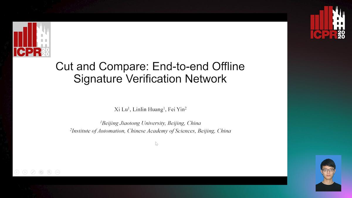 Underline | Cut and Compare: End-to-end Offline Signature Verification ...
