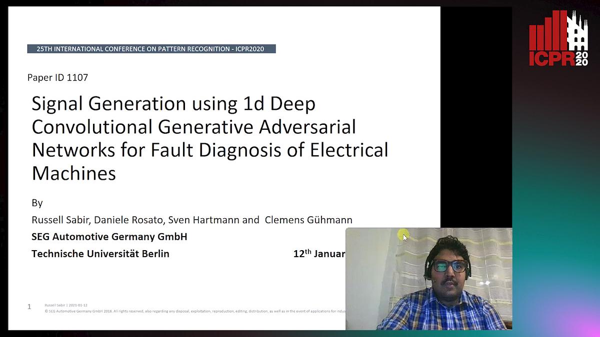 Underline Signal Generation Using 1d Deep Convolutional Generative Adversarial Networks For
