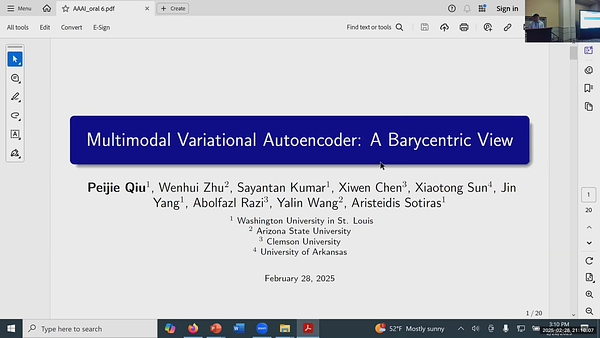 Multimodal Variational Autoencoder: A Barycentric View | Underline
