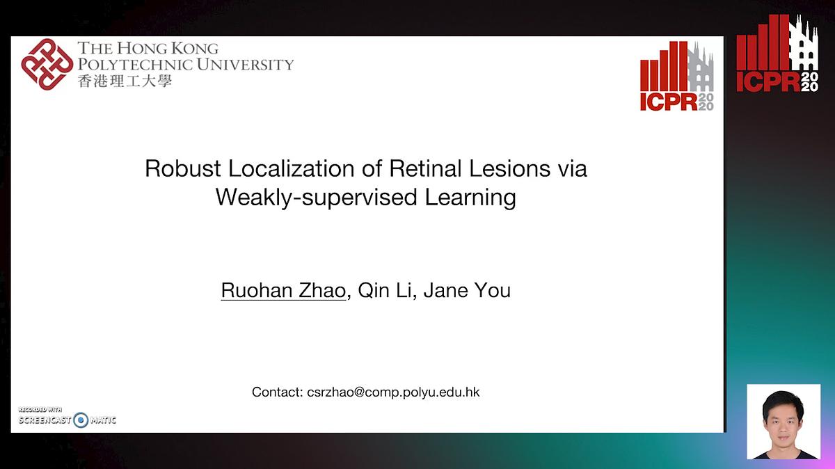 Underline | Robust Localization of Retinal Lesions via Weakly-supervised Learning