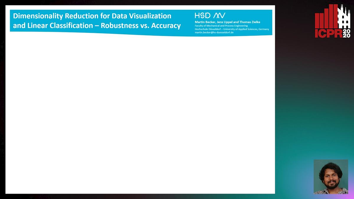 Underline Dimensionality Reduction For Data Visualization And Linear Classification 
