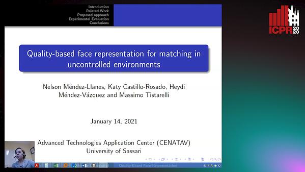 Quality-based Representation for Unconstrained Face Recognition | Underline