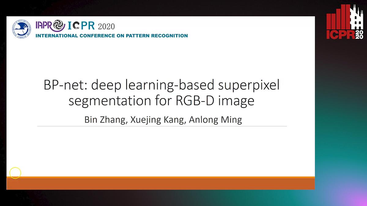 Underline Bp Net Deep Learning Based Superpixel Segmentation For Rgb D Image