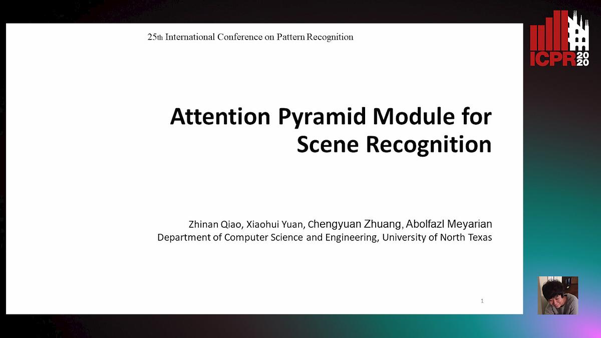 Underline | Attention Pyramid Module for Scene Recognition