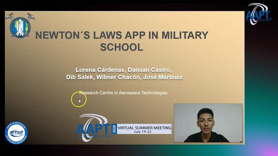 Underline | Newton´s Laws app in Military School Underline | Newton´s Laws app in Military School