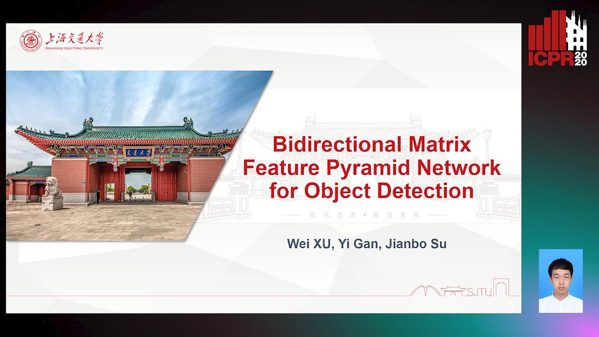 Underline | Bidirectional Matrix Feature Pyramid Network for Object Detection