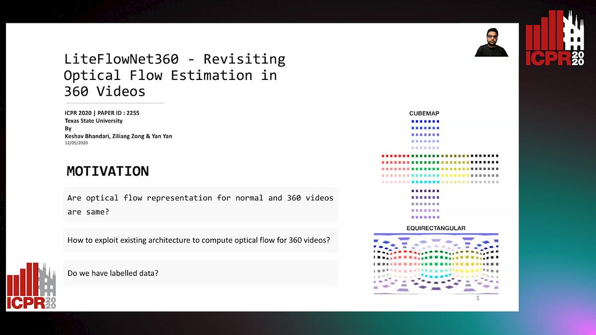 Underline | Revisiting Optical Flow Estimation in 360 Videos Underline | Revisiting Optical Flow Estimation in 360 Videos