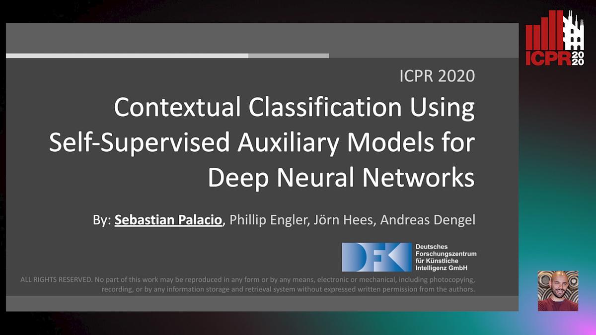 Underline Contextual Classification Using Self Supervised Auxiliary