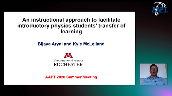An Instructional Approach to Facilitate Introductory Physics Students ...
