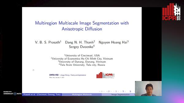 Underline | Multiregion multiscale image segmentation with anisotropic diffusion
