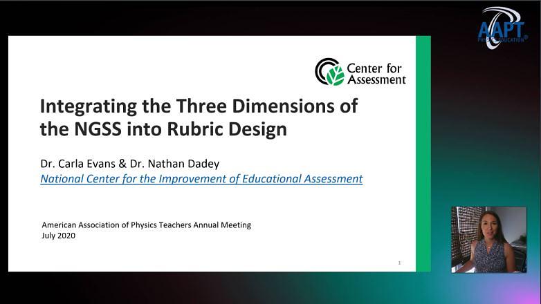 Underline | Integrating the Three Dimensions of the NGSS into Rubric Design