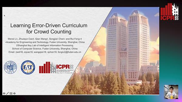 Learning Error-Driven Curriculum for Crowd Counting | Underline