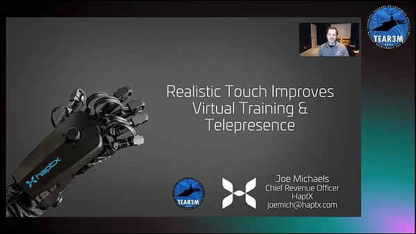 Underline | Realistic Touch Improves Virtual Training and Telepresence