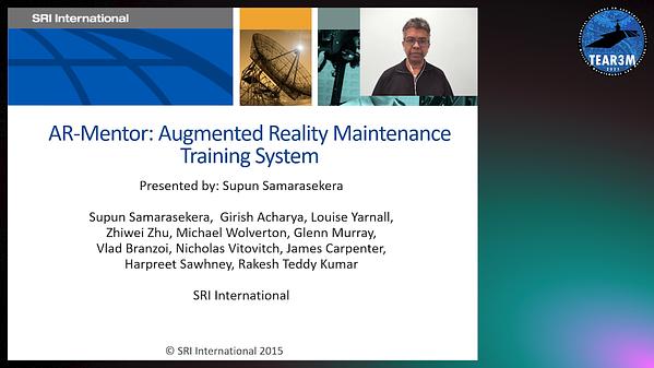 AR-Mentor: Augmented Reality Maintenance Training System | Underline