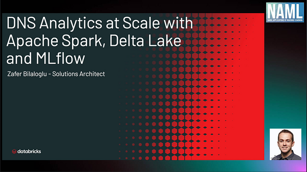 Underline | DNS analytics and DGA detection with Apache Spark, Delta Lake and MLflow