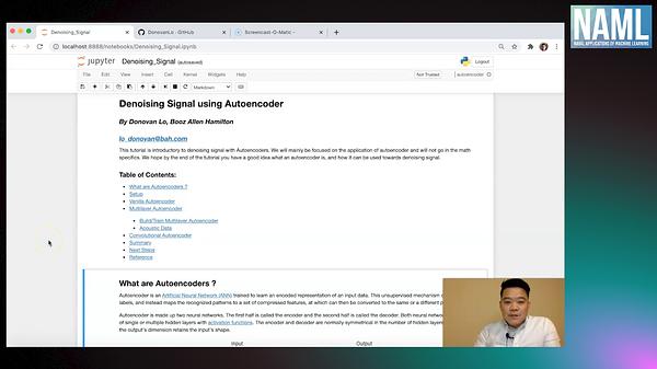 Denoising Signal with Autoencoder | Underline