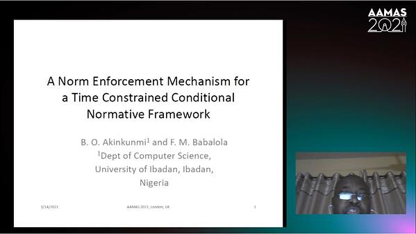 Underline | A Norm Enforcement Mechanism for a Time-Constrained ...