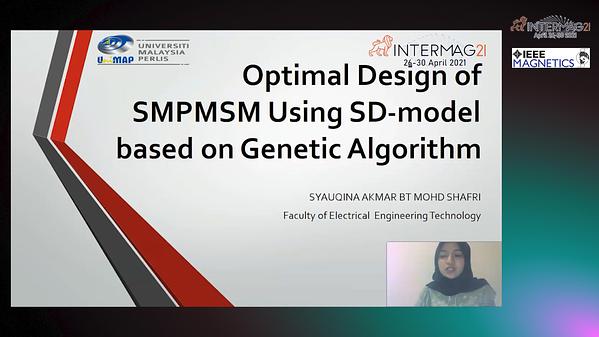 Underline | Genetic algorithm optimal design of SMPMSM using analytical subdomain model