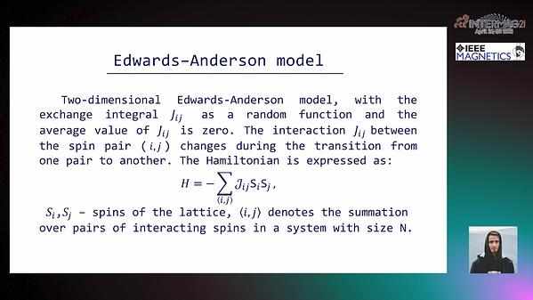 Underline | Numerical Studies of Spin Glasses in the Frame of Edwards ...