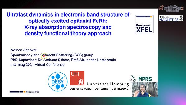 Ultrafast dynamics in electronic band structure of optically excited ...