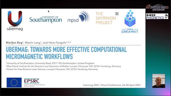 Underline | Towards reproducible micromagnetic workflows using Ubermag