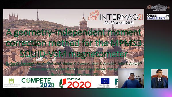 A geometry-independent moment correction method for the MPMS3 SQUID-VSM magnetometer | Underline