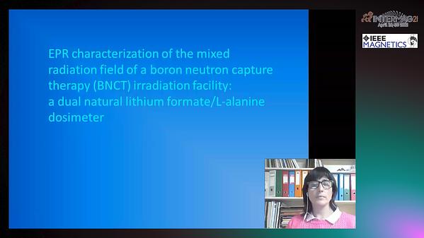 EPR characterization of the mixed radiation field of a boron neutron ...
