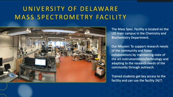 Underline | UD Mass Spectrometry Core Facility