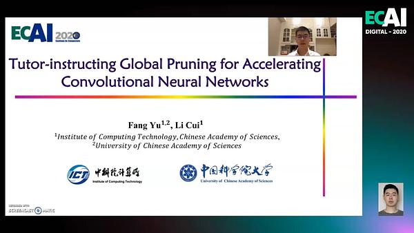 Tutor-Instructing Global Pruning for Accelerating Convolutional Neural Networks | Underline