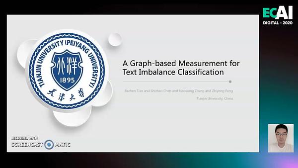 Underline | A Graph-based Measurement for Text Imbalance Classiﬁcation